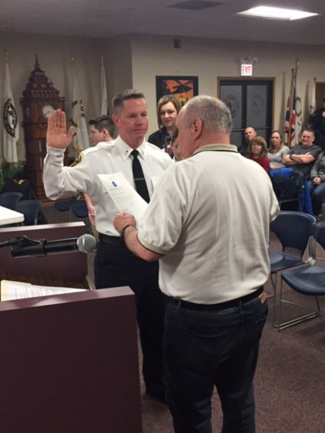 New Police Lieutenant Sworn In